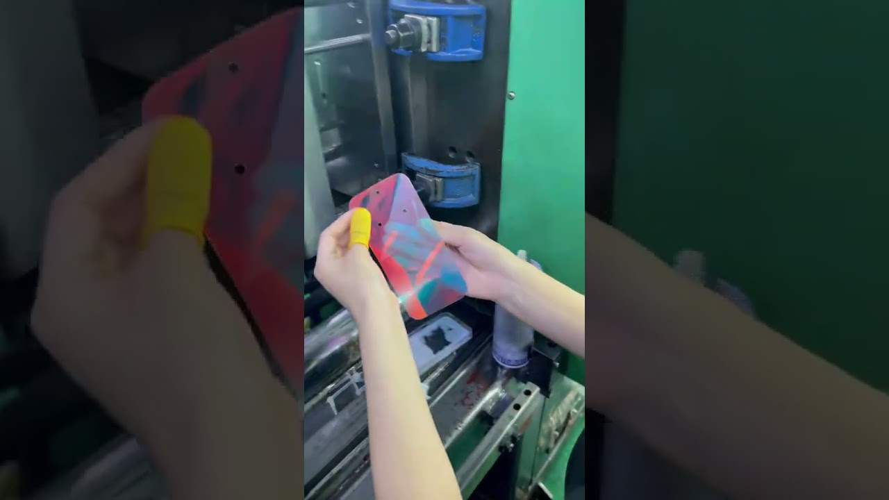 How is the laser-coated IMD phone case for the iPhone 17 made?