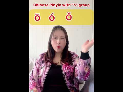 Chinese pinyin tones with “o” group | @ Teacher Nana aka Liu Lao Shi#mandarin #language#learning