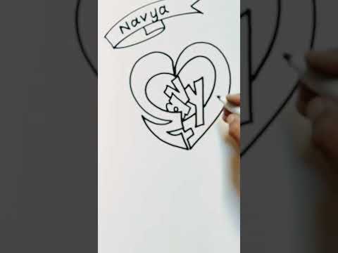 Navya name of drawing ❤️ shorts ❤️