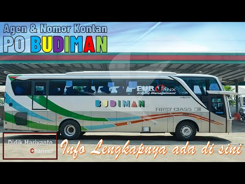 AGEN DAN NOMOR KONTAK BUS BUDIMAN SEMUA RUTE