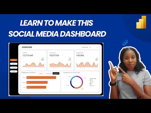 Power BI Project : SOCIAL MEDIA DASHBOARD || End to End Dashboard || Power BI Tutorial for Beginners