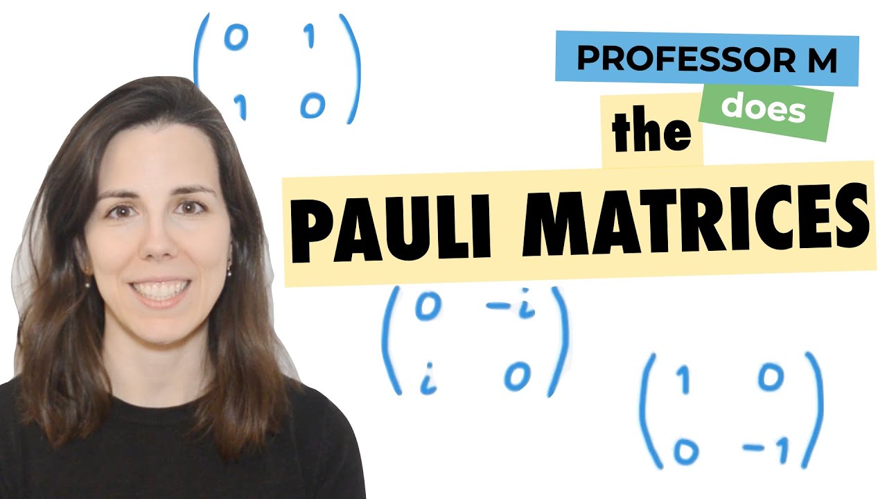The Pauli matrices