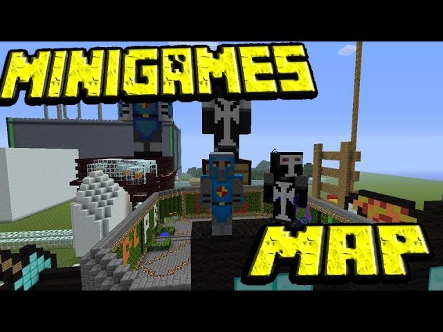 Minecraft minigames map By X129CAISEY619X And XxBlackskull1xX Minecraft Map