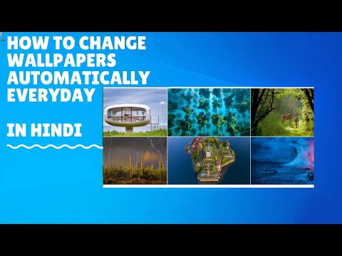 How to change Wallpapers automatically with 4K images? ( हिंदी में ) | Bing Wallpaper