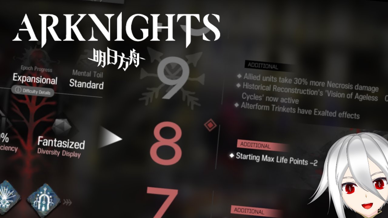 【Arknights】 Semangat yuk, Facing 8 IS5 【VTuber ID】
