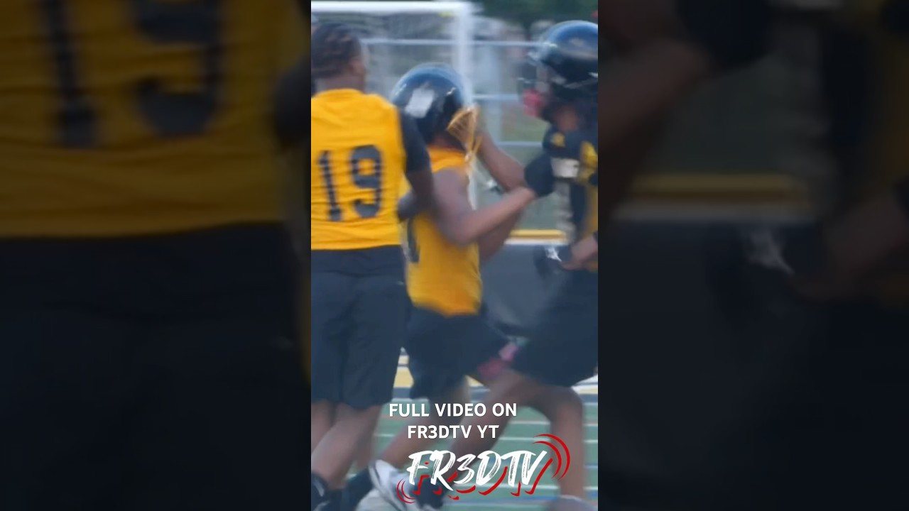 INSANE FOOTBALL FIGHT😱‼️ #detroit #football #explore #viral #footballshorts #youthcongress #fight