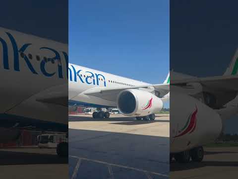 ලංකාවට අලුතෙන්ම බැහැපු භාන්ඩේ SRILANKAN AIRLINE NEW AIRBUS A330-200 Aircraft