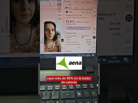 Aena falls more than 90%, but does not collapse #aena #stockmarket #investments #trading