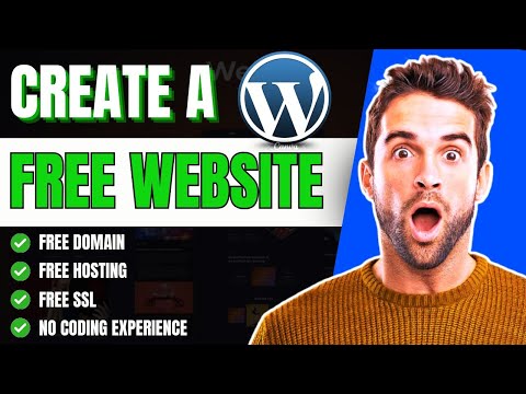 How to Create a Free WordPress Website 😍 No Domain or Hosting Needed or Even a Coding Background