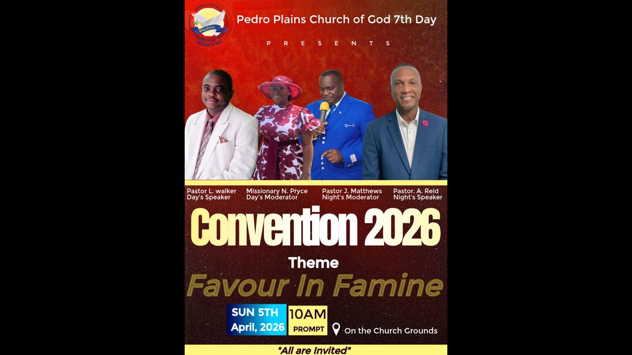 TREASURE BEACH CONVENTION 2026 - EVENING SESSION