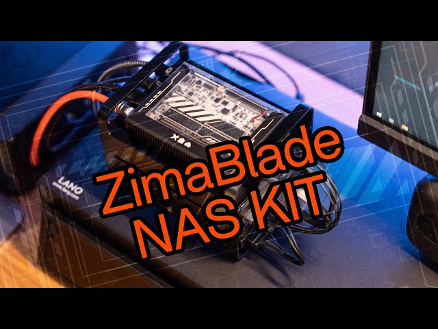 ZimaBlade DeskBuild NAS Kit: X86 4-Core DIY NAS with One-Click Apps (P ...