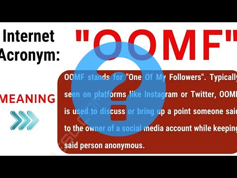 What is OOMF ?