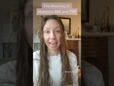 The Meaning of Numbers 550 and 708