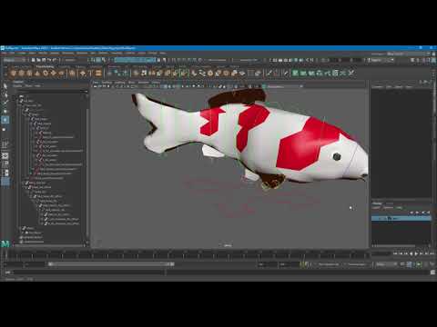 Specialist Pathway – Fish Rig – 3D Animation & Games