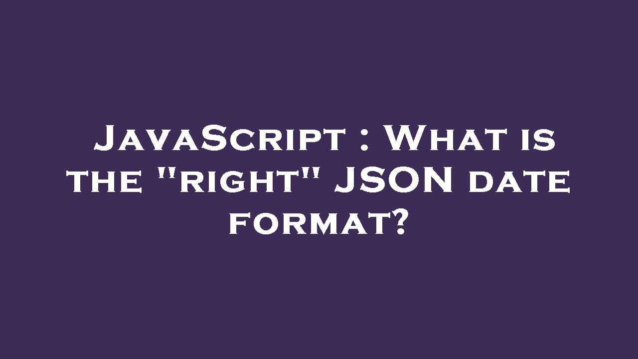 JavaScript : What is the 