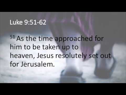 On the Way to Jerusalem #1: A Costly Commitment (Luke 9:51-62) – 66 in ...