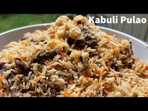 Kabuli Pulao Recipe 🇦🇫