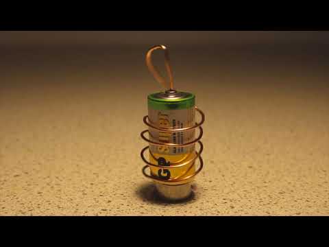 A simple electric motor - GCSE Physics Demo