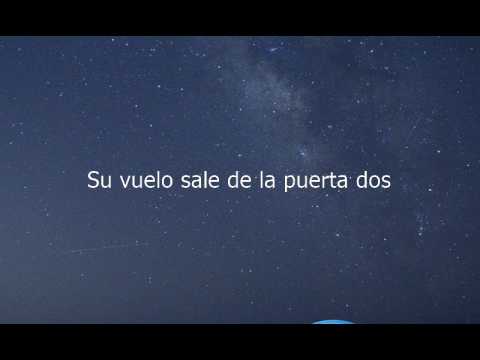 How to say Your Flight Leaves From Gate Two in Spanish
