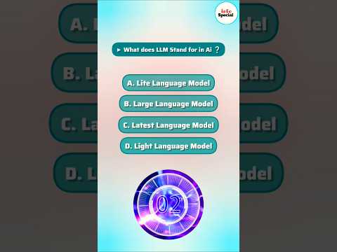 A What does LLM Stand for in Ai ❔ | #generalknowledgequestions #computerscience