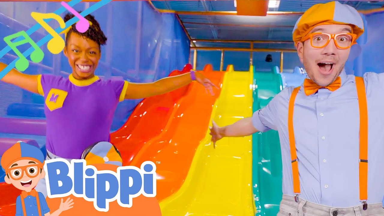 Blippi and Meekah Get the Wiggles Out at the Indoor Playground | Brand ... Blippi and Meekah Get the Wiggles Out at the Indoor Playground | Brand ...