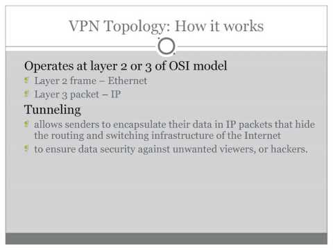 virtual private network (VPN)