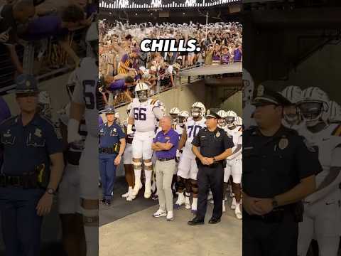 Will Campbell FIRED UP for LSU vs. Texas A&M 🍿