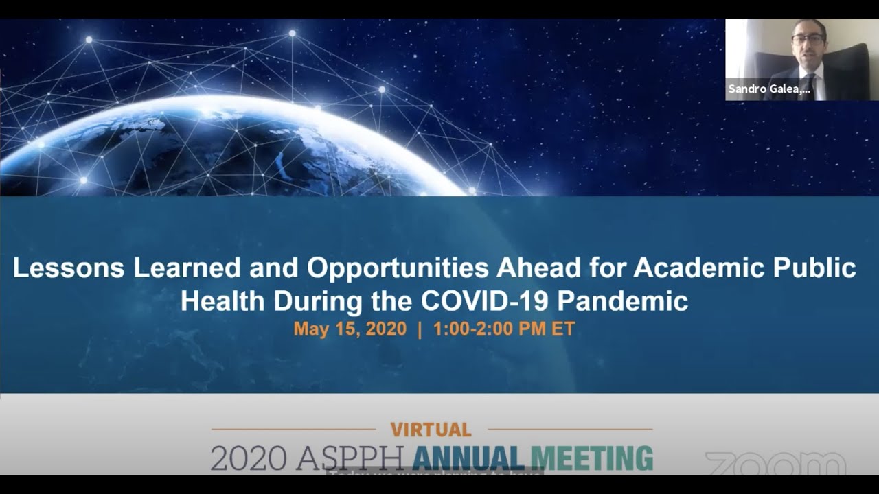 Lessons Learned and Opportunities Ahead for Academic Public Health During the COVID-19 Pandemic