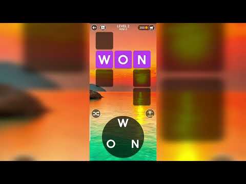 Wordscape Walkthrough Levels 1-4 | ANSWERS!
