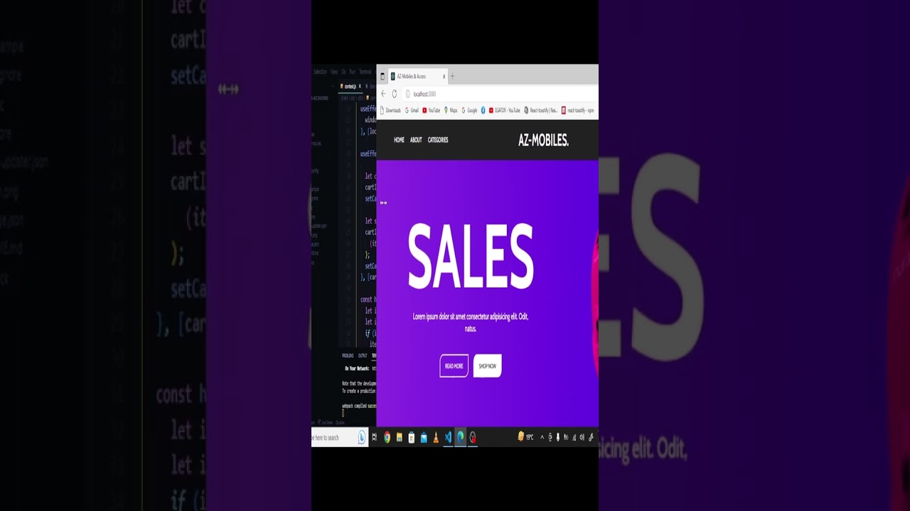 Build a Full Stack E Commerce Website with React 18, Strapi Complete E Commerce Project part#5