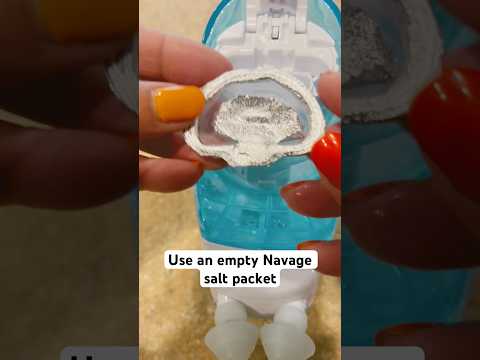 Navage Salt HACK! Excellent, cheap, & easy 🎉 #Navage