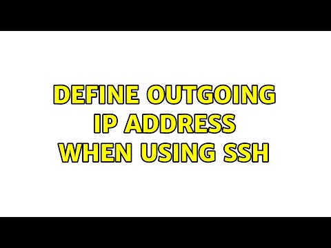 Define outgoing ip address when using ssh