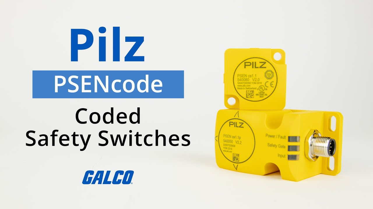 Pilz PSENcode Coded Safety Switches