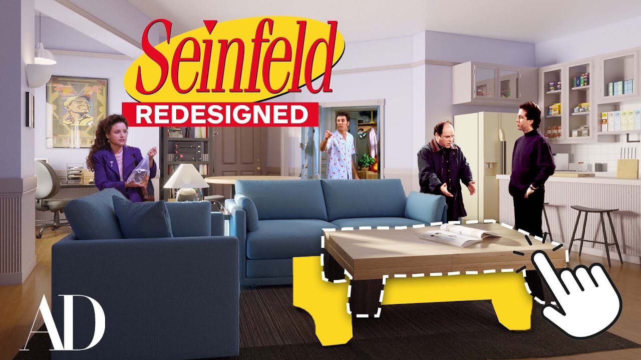 Interior Designer Optimizes Seinfeld’s Apartment | Set Reset | Architectural Digest