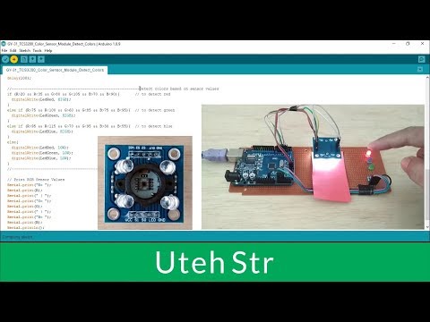 Arduino | GY-31 TCS3200 Color Sensor Module with Arduino