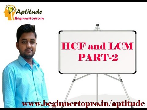 HCF and LCM for placement part 2