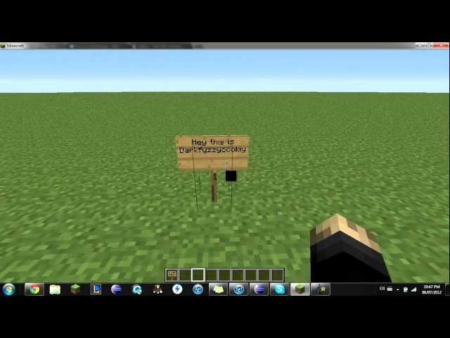 Quick Edit - Edit Signs With A Click! Minecraft Mod