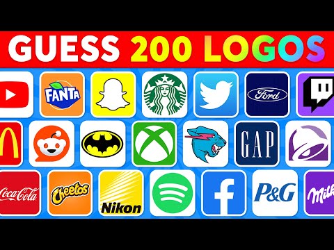 Guess The Logo In 2 Seconds 🌈 RAINBOW Edition | 200 Famous Logos 🍏🥇 Logo Quiz 2025