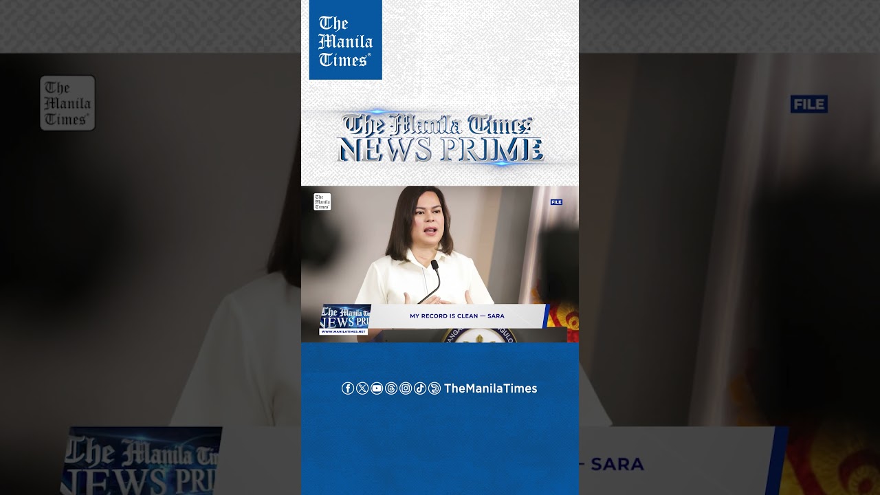 My record is clean — Sara