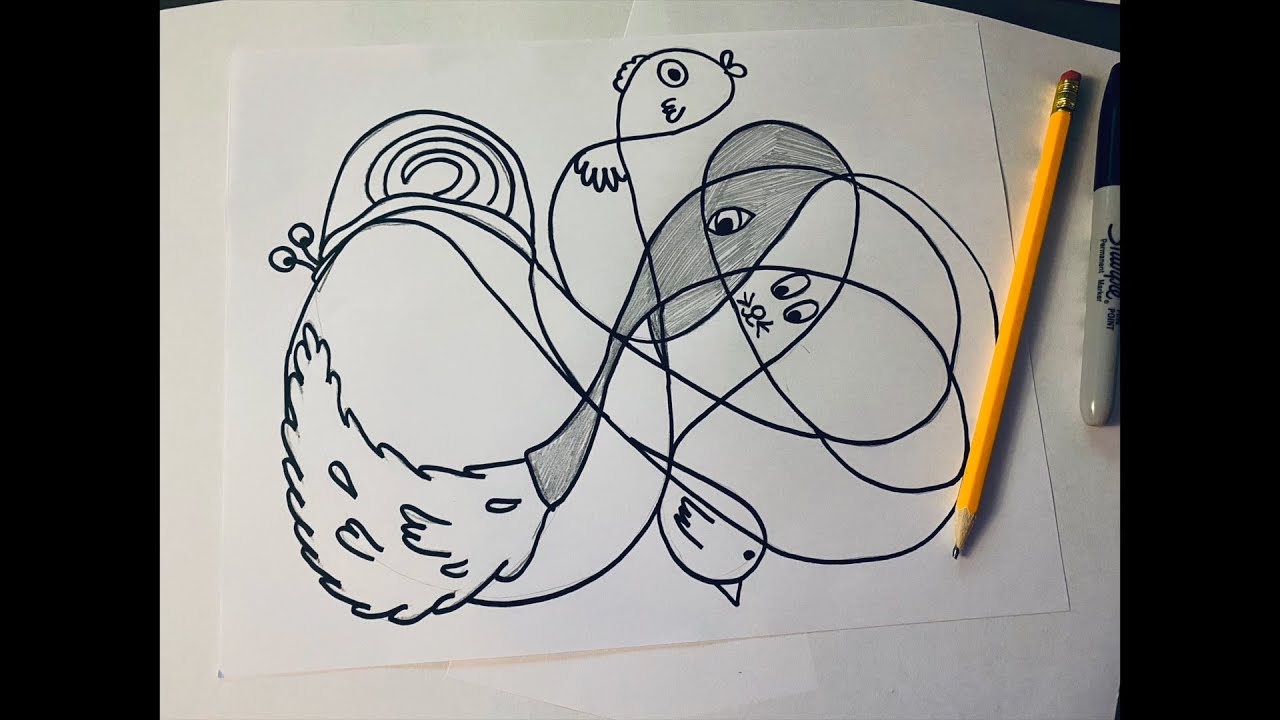 Scribble Creatures with Liza