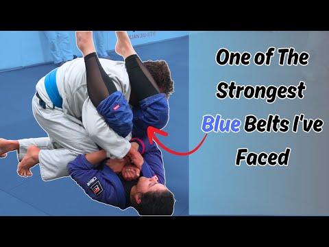 One of the Strongest Blue Belts Ive Faced | BJJ Commentary