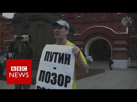 Russian Activist Iidar Dadin Freed From Jail - BBC News