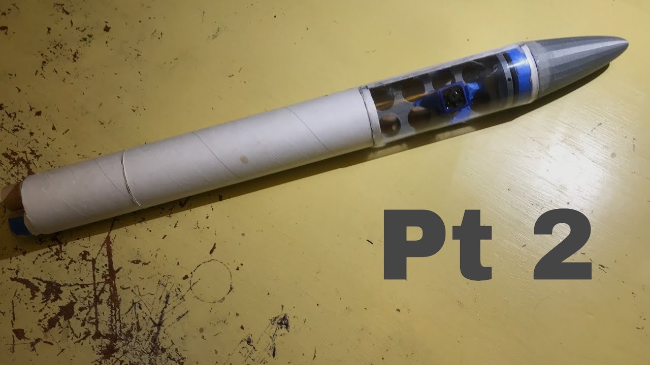 Making a powerful clustered model rocket part 2