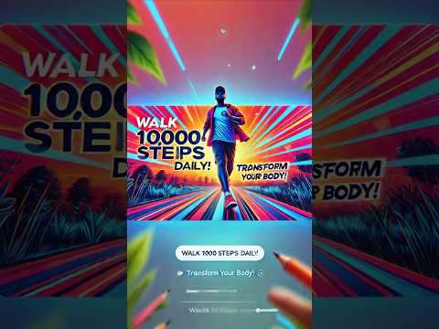 What Happens if You Walk 10,000 Steps Everyday #health #healthtips