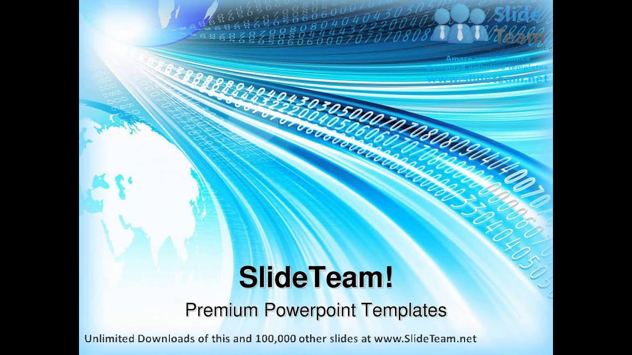 Blue Background With Globe Design PowerPoint Templates Themes And Backgrounds ppt themes