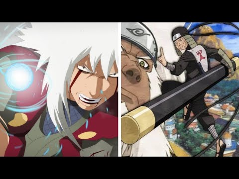 HIRUZEN VS JIRAIYA | GAME JUMP FORCE MUGEN V7 PC | Full 578 Characters