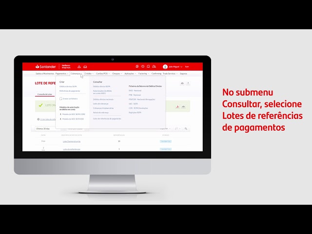 Serviço Recebe Já - Solução Multibanco | Santander