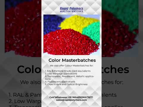 Color Masterbatches - Master Batch Colour Latest Price, Manufacturers ...