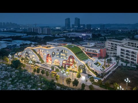 Dalezhiye Kindergarten, Leshan, China by DIKA Architectural Design Center