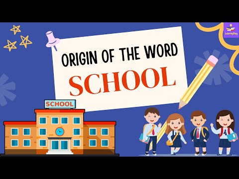 Why We Call It School ? | Story Behind The Origin Of The Word - School |